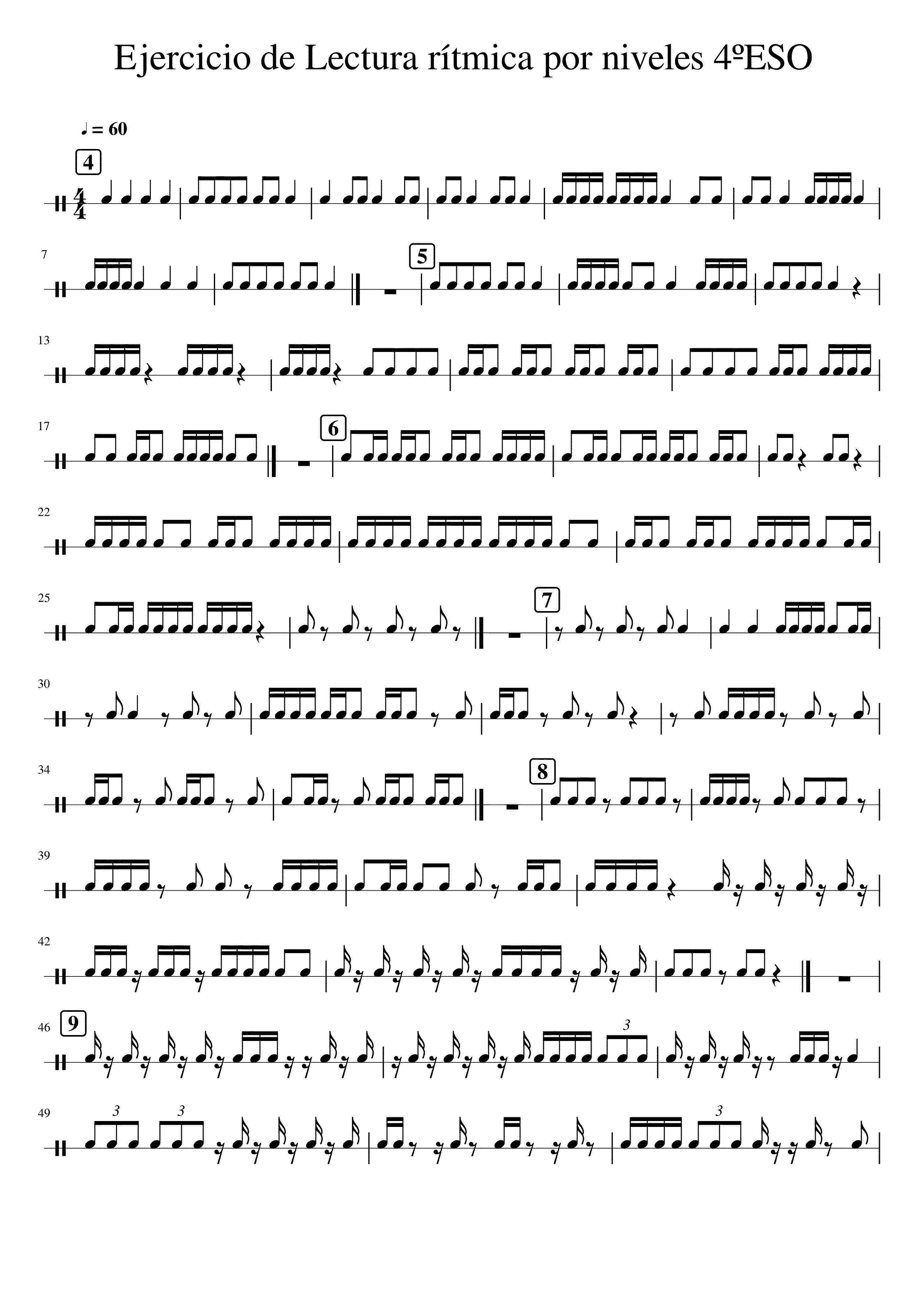 » Partitura de Ritmica | Partituras.org